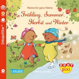 Carlsen Verlag Baby Pixi (unkaputtbar) 100: VE 5 Reime für ganz Kleine: Frühling, Sommer, Herbst und Winter (5 Exemplare), Pappband