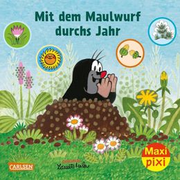 Carlsen Verlag Maxi Pixi 405: VE 5 Mit dem Maulwurf durchs Jahr (5 Exemplare) - Hanna Sörensen, Kartoniert (TB)