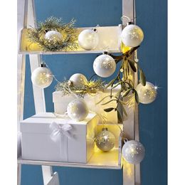 LED-Lichterkette "White Christmas Star" 270cm