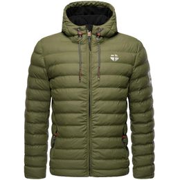 STONE HARBOUR Winterjacke 'Zaharoo' Herren Gr&ouml;&szlig;e L oliv / wei&szlig;