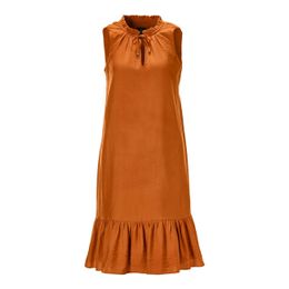 Madeleine Mode MADELEINE Sommerkleid mit Rüschen Damen kürbis / orange