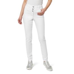 Madeleine Mode MADELEINE Highwaist-Jeans aus Power-Stretch Damen weiß / weiß