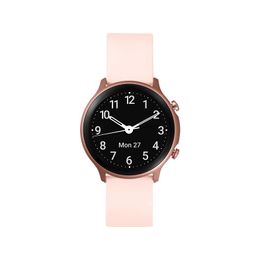 Doro Watch Pink Smartwach Metall / Plastik TPU/Silikon mit Metallschnalle, k.A,