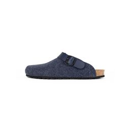 Bayton Pantolette 'Noma' Herren Größe 46 navy / blaumeliert