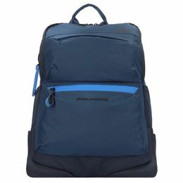 Piquadro Corner Rucksack 44 cm Laptopfach night blue