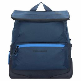 Piquadro Corner Rucksack 44 cm Laptopfach night blue