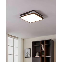 Eglo Leuchten Eglo GENOVESE-Z Deckenleuchte LED Schwarz, 1-flammig