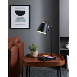 Eglo Leuchten Eglo LACEY-QI Tischleuchte LED Braun, Schwarz, 1-flammig