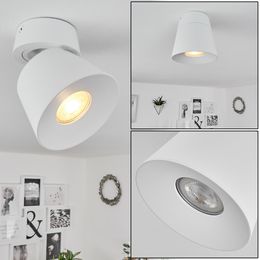 hofstein Especiosa Deckenleuchte Weiß, 1-flammig