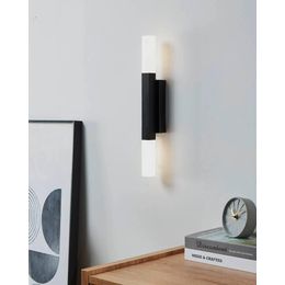 Eglo Leuchten Eglo ALCUDIA Wandleuchte LED Schwarz, 2-flammig