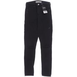 Topshop Damen Jeans, schwarz, Gr. 24