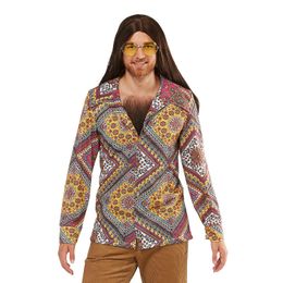 buttinette Hemd "Hippie-Vintage" für Herren