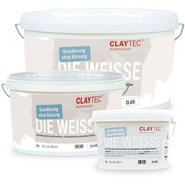 ClayTec Grundierung DIE WEISSE, 1 l