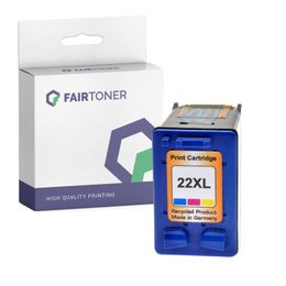FairToner Kompatibel für HP DeskJet F 4155 e (C9352AE / 22) Druckerpatrone Color