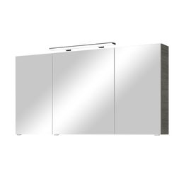 Spiegelschrank Hard - grau - 140 cm - 70,3 cm - 17 cm - Sconto