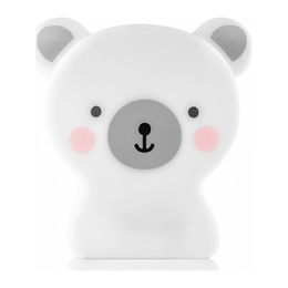 Reer LED-Nachtlicht "Lumilu Cute Friends - Bear" in Weiß - (H)10 cm