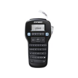 Dymo LabelManager 160 Mobiles Beschriftungsgerät Schwarz/Grau