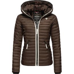 Navahoo Between-Season Jacket 'Kimuk' female Brown size XXL