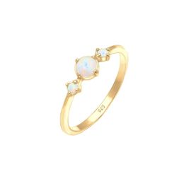 Elli Ring 'Opal' female Gold size 56