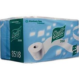 Kimberly-Clark Scott® Toilettenpapier 8518, 3-lagig, 36 Rollen a 350 Blättern, recycelt, weiß