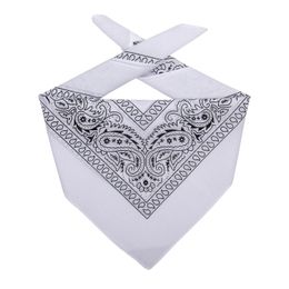 MFH Bandana klassisch 55 x 55 cm weiß/schwarz