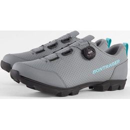 Bontrager Evoke MTB-Schuhe quicksilver/miami green 43