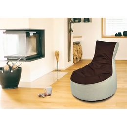 Kinzler Outdoorfähiger Lounge-Sessel BICO, ca. 80x80x90 cm, Farbe: Anthrazit
