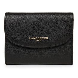 Lancaster Geldbörse Back to back wallet Dune, im praktischem Format, schwarz