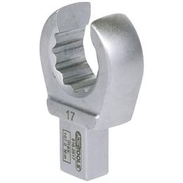 KS Tools 5162517 9x12mm Einsteck-Ringschlüssel offen, 17mm