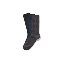 Tchibo 3 Paar Socken - Dunkelblau - Gr.: 44-46