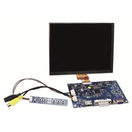 20,3 cm (8") Display-Set LS-8, HDMI/DVI/VGA/CVBS