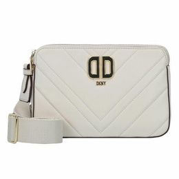 DKNY Delphine Umhängetasche Leder 23 cm pebble