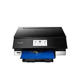 Tintenstrahl-Multifunktionsdrucker Canon PIXMA TS8350a, 3-in-1, USB/WLAN/SD, Auto-Duplex/Mobildruck, bis A4, inkl. 6 ChromaLife-Tintentanks, schwarz