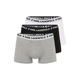 K by KARL LAGERFELD Karl Lagerfeld Boxershorts Herren Gr&ouml;&szlig;e XS grau / schwarz / wei&szlig;