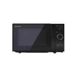 Sharp YC-GG02E-B - microwave oven with grill - freestanding - black