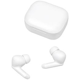 Vivanco Endurance Pair In Ear Headset Bluetooth® Stereo Weiß Headset, Ladecase, Lautstärkeregelung, Magnetisch, Touch-Steuerung