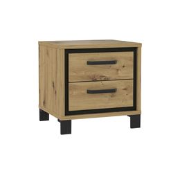 Nachtkommode Trondheim - holzfarben - 49,4 cm - 49,3 cm - 41,5 cm - Sconto