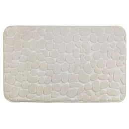 Wenko Badematte Memory Foam Pebbles beige 50,0 x 80,0 cm