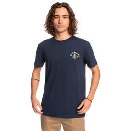 Quiksilver T-Shirt »Natural Energy« Navy Blazer XXL XXL Stoff: leichter Baumwoll-Jersey