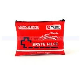 Leina-Werke Erste Hilfe Set Leina Mobiles Erste Hilfe Set Tasche aus wasserabweisendem Nylongewebe mit Reißverschluss