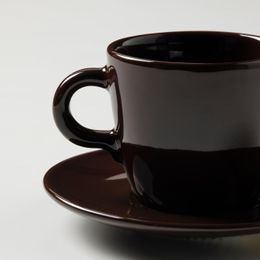 IKEA FÄRGKLAR Tasse mit Untertasse