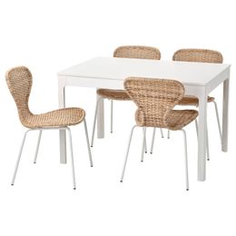 IKEA EKEDALEN / ÄLVSTA Tisch und 4 Stühle
