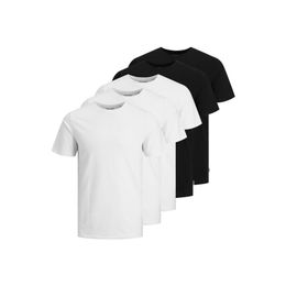 Jack & Jones JJEORGANIC BASIC TEE O-NECK 5PK Herren T-Shirt