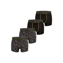 Happy Shorts Herren Retro Pants Print Sets 4er Pack