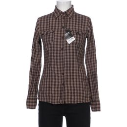 SOCCX Damen Bluse, braun, Gr. 36