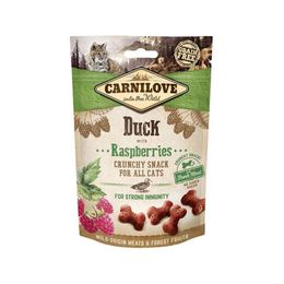 Carnilove Cat Crunchy Duck Snack w/ Raspberries 50g