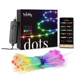 Twinkly Dots Lichterkette, Multicolor Edition, transparent, 200 LEDs