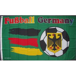 flaggenmeer Flagge Fußball Germany 80 g/m²