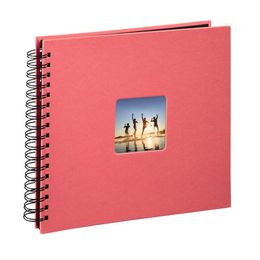 Hama Fotoalbum Fine Art, 28 x 24 cm, 50 Seiten, Photoalbum Flamingo, rosa