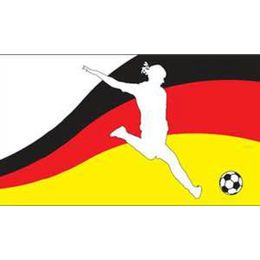 flaggenmeer Flagge Deutschland Frauenfußball 80 g/m²